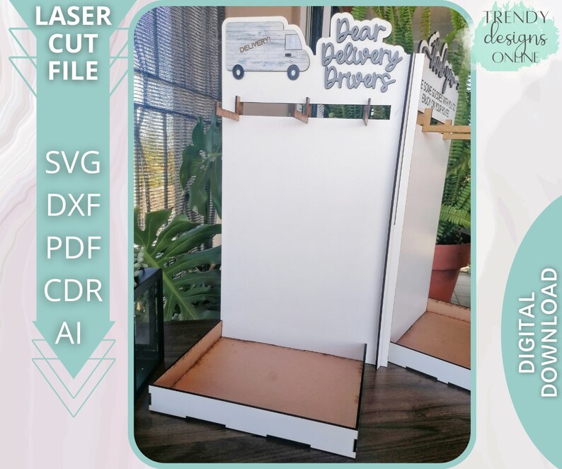 Delivery Driver Snacks Box Svg File Keychains Display Svg - Etsy