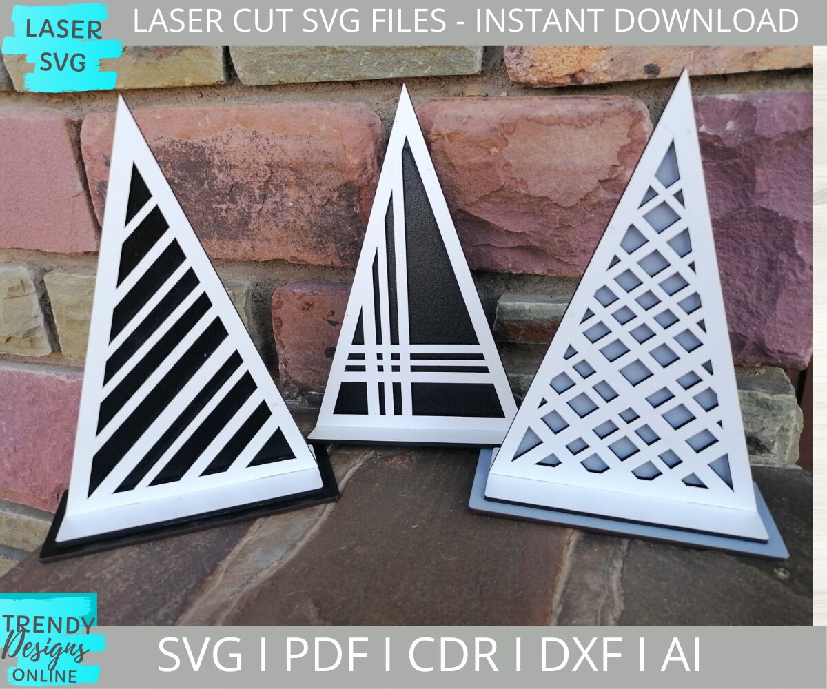 Christmas Tree Stands svg Line Art Stands svg Glowforge svg | Etsy