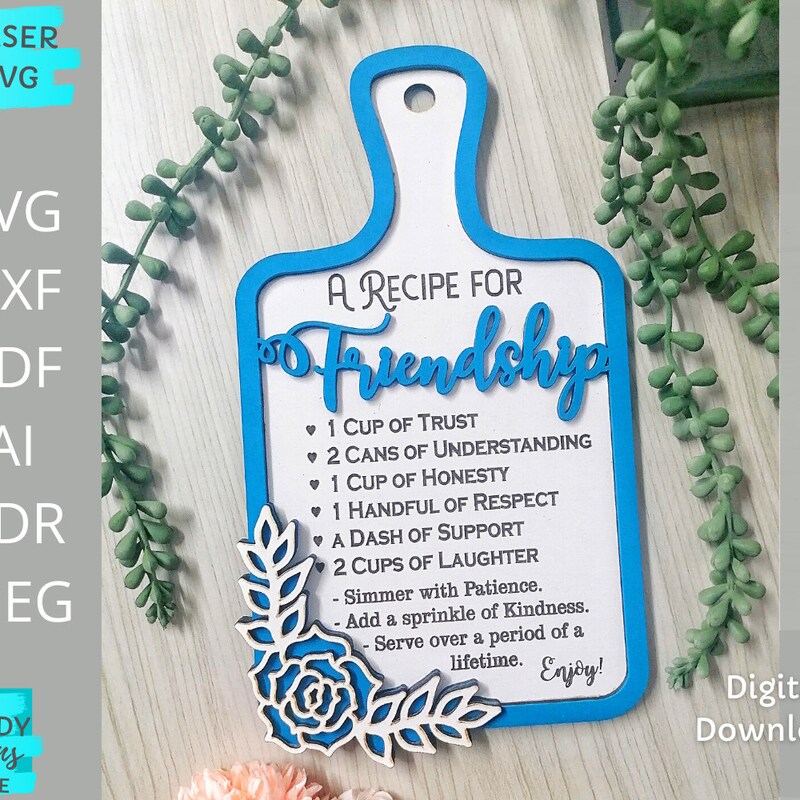 Friendship Svg - Etsy
