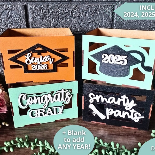 Graduation Card Svg - Etsy