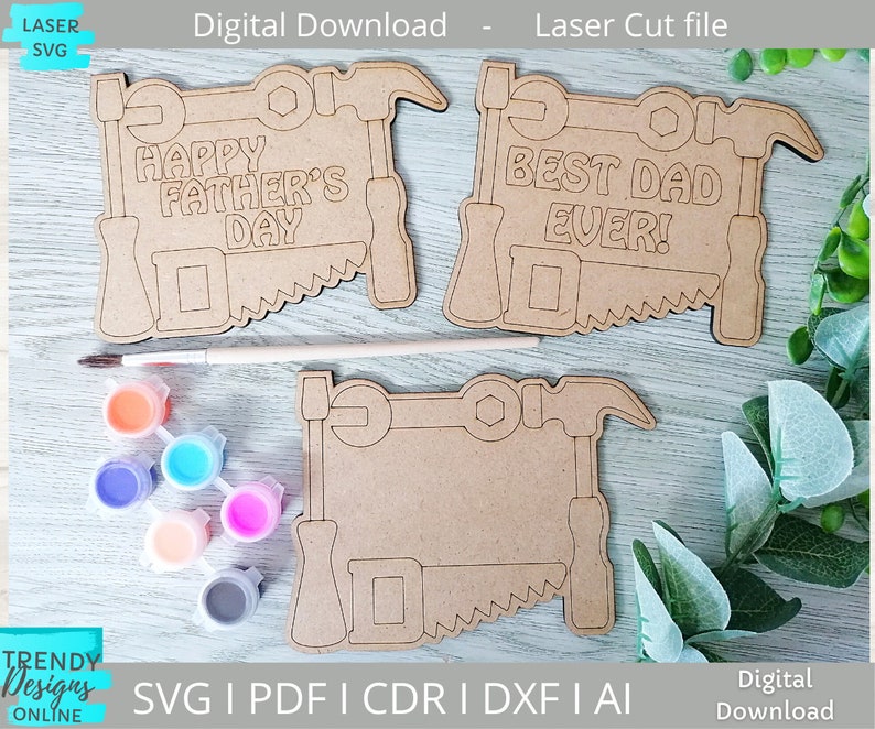 Toolkit DIY Paint Kit Svg Father's Day DIY Kit Svg - Etsy