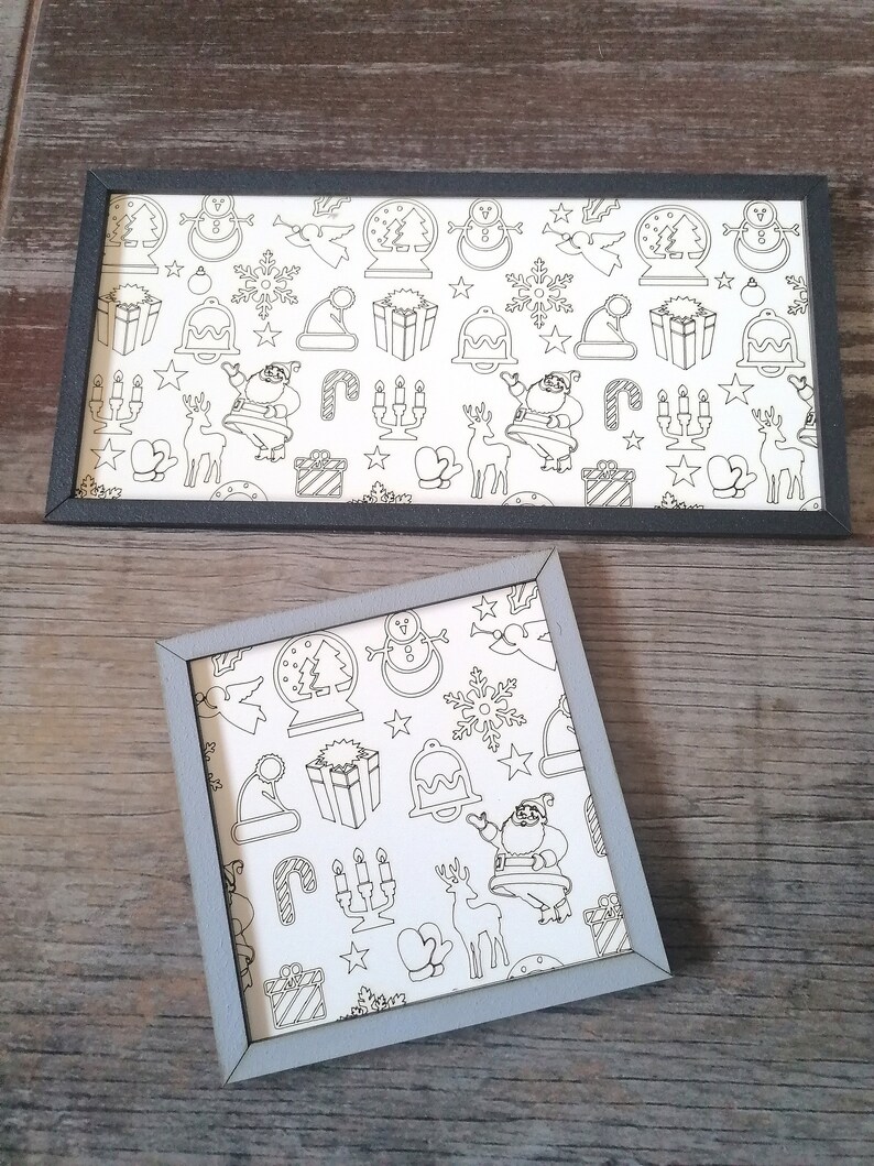 Pattern Backers Glowforge Svg Christmas Laser Cut Files SVG - Etsy