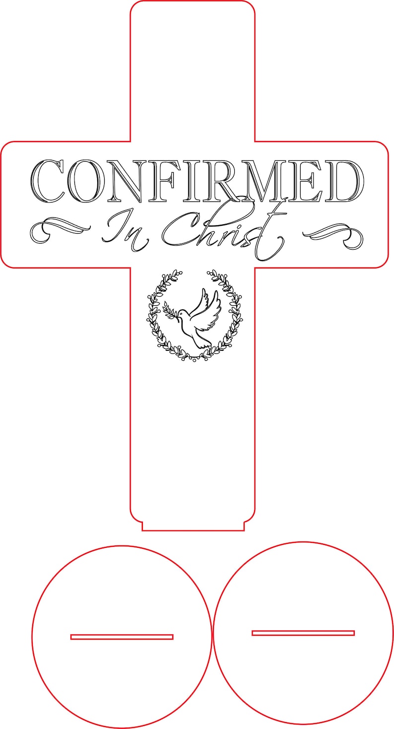 Baptism Cross Svg Cross Svg Religious Svg Glowforge Svg - Etsy