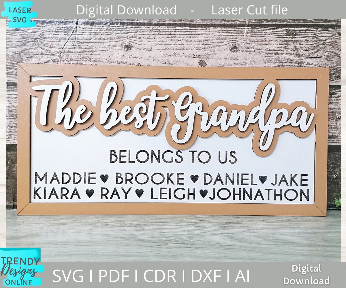 Grandpa Welcome Back Signs