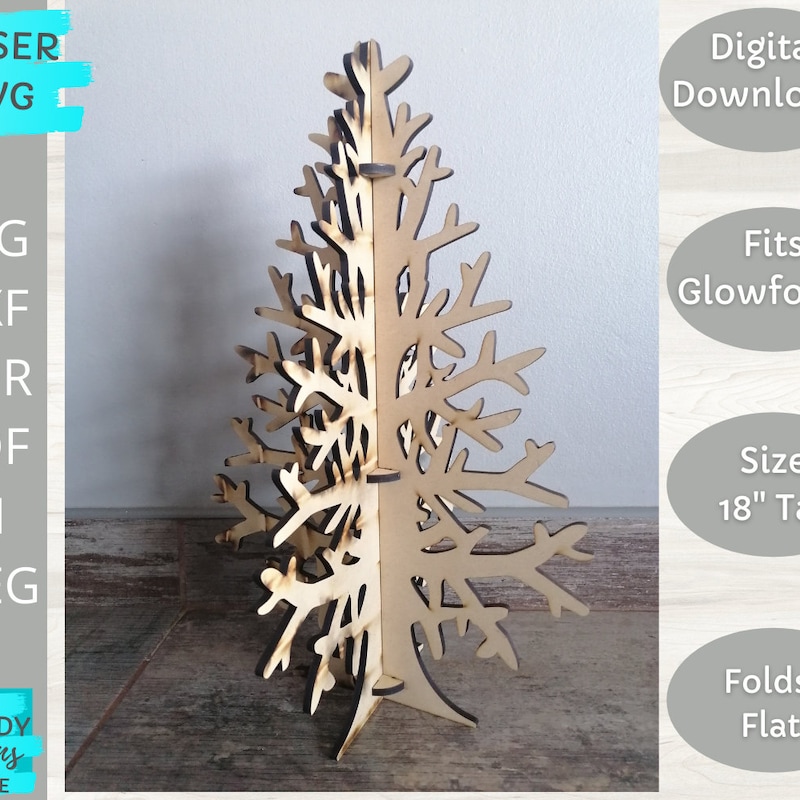 Laser Cut Tree Svg - Etsy