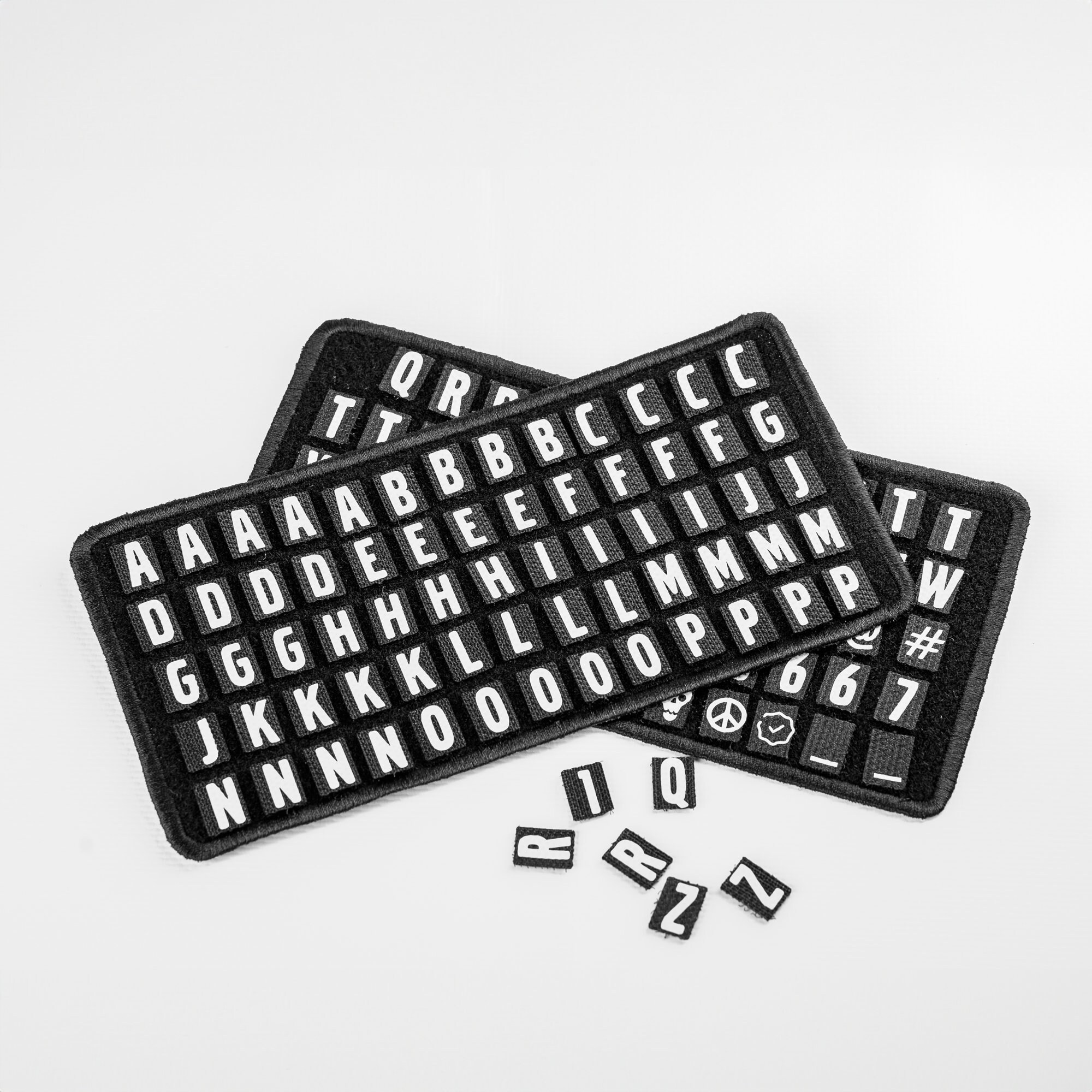 English Alphabet Velcro Patches, Velcro Patches, English Alphabet ...