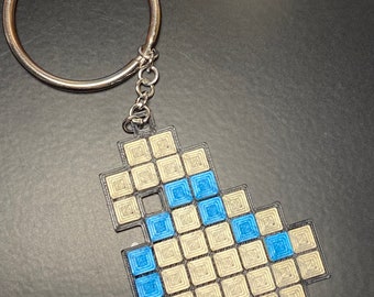 Pixel Art Keychain - Etsy