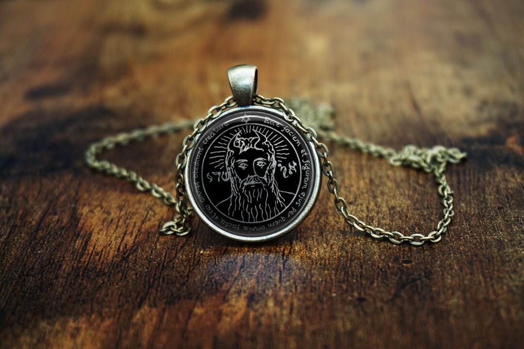 First Pentacle of the Sun, Metatron Necklace, King Solomon, Esoteric ...