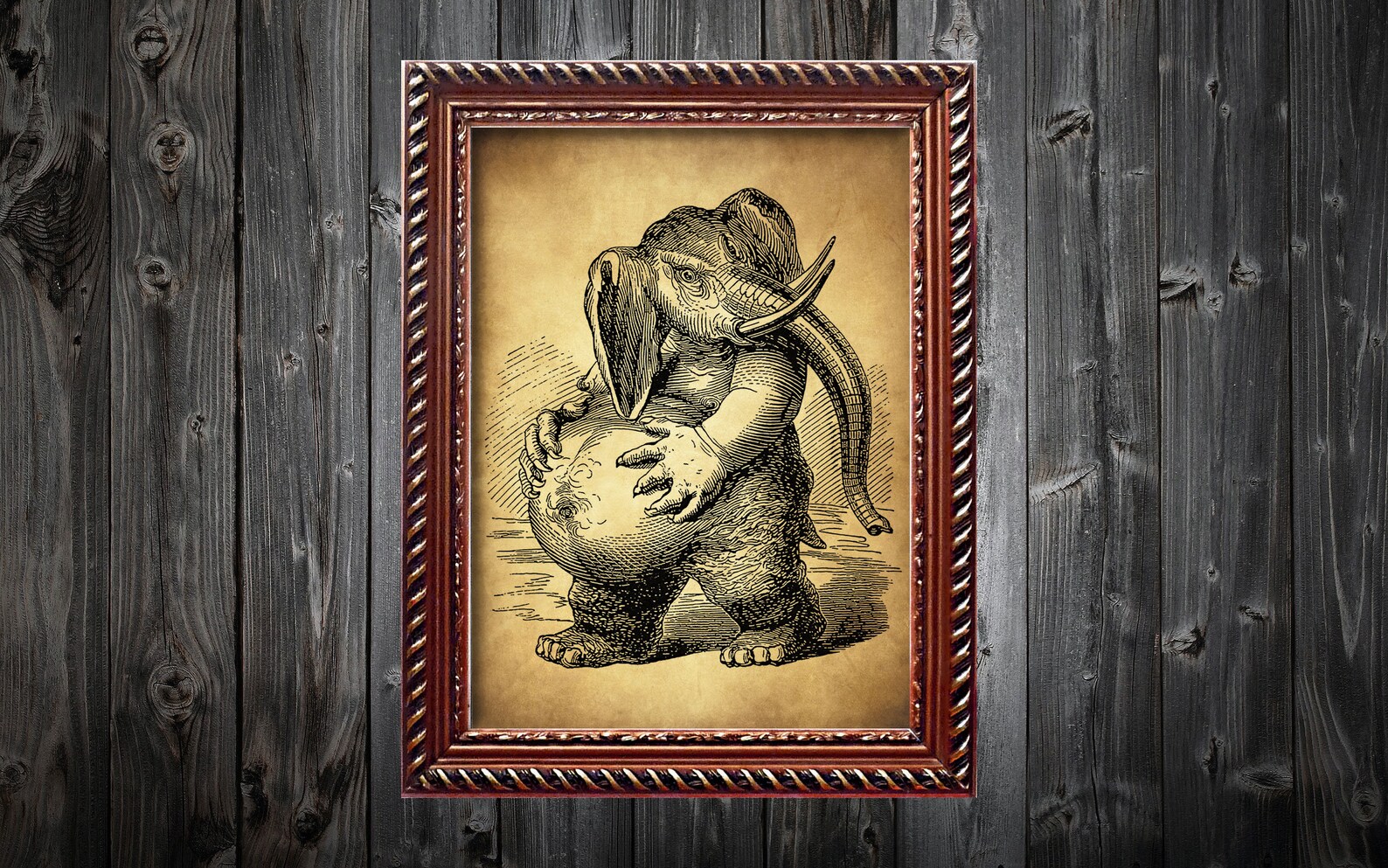 Behemoth Demon print demon art satanic home decor occult | Etsy