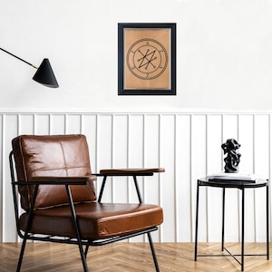 Seal of Azazel Occult Print – Demon Sigil Wall Art, Goetia Inspired ...