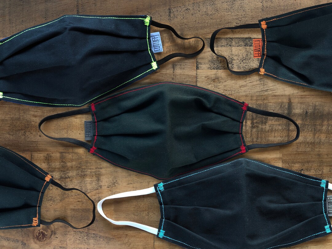 Eco Friendly Upcycled Fabric Masks With Filter Gap Washable - Etsy