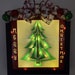Lighted Christmas Tree Shadow Box - Etsy