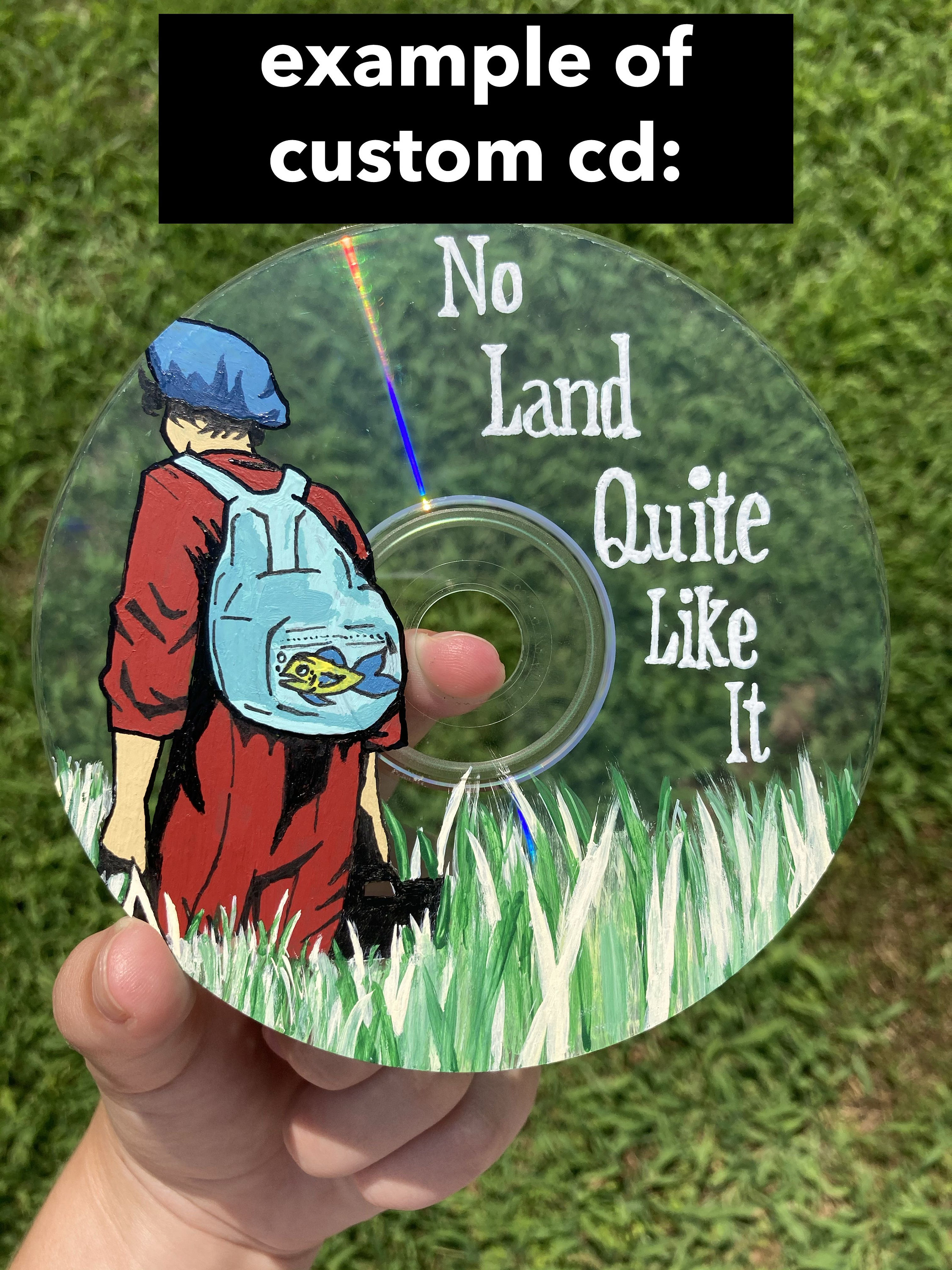 CUSTOM CD (message Me to Submit Personalized Cd Painting!) - Etsy