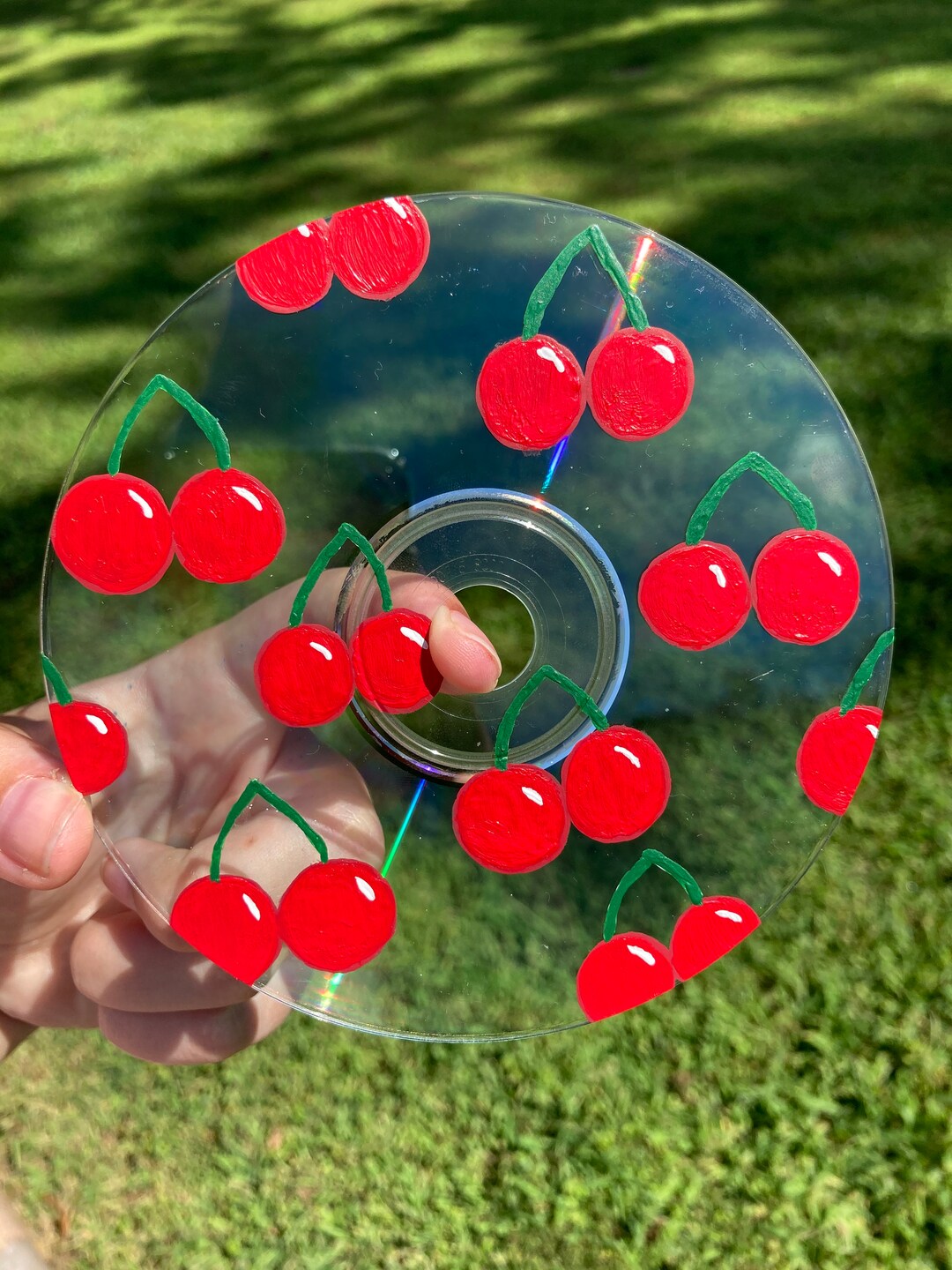 Painted Cherry CD Art - Etsy