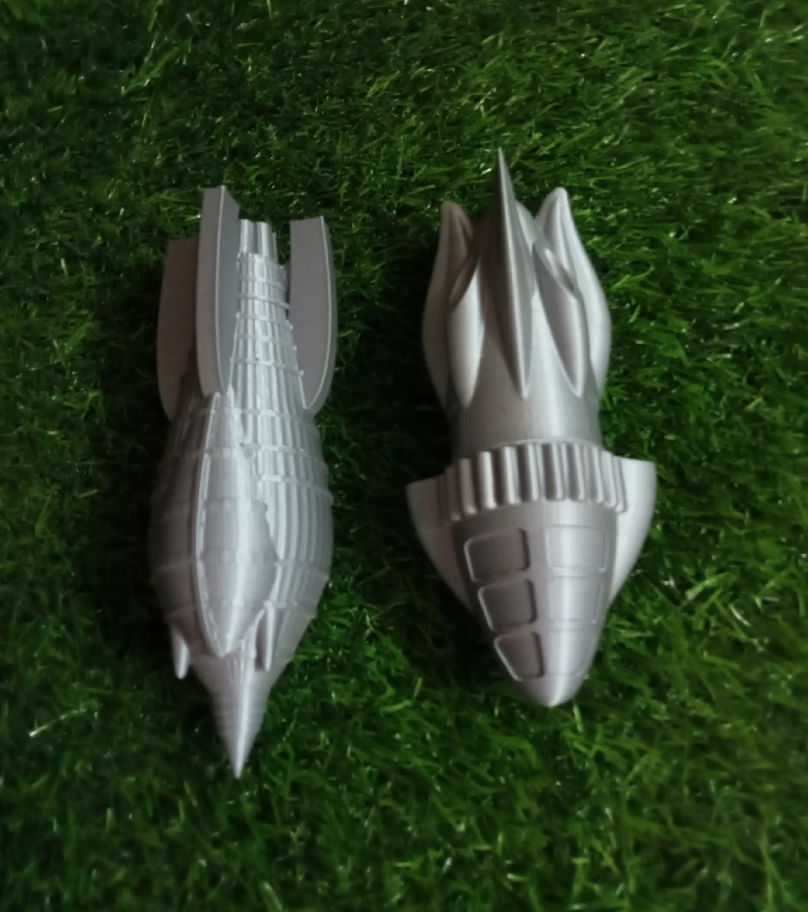 Lot2 Vflash Gordon Plane 6 Space Ships Rocket Filmation Cartoon 3d Custom Fan Art Model - Etsy