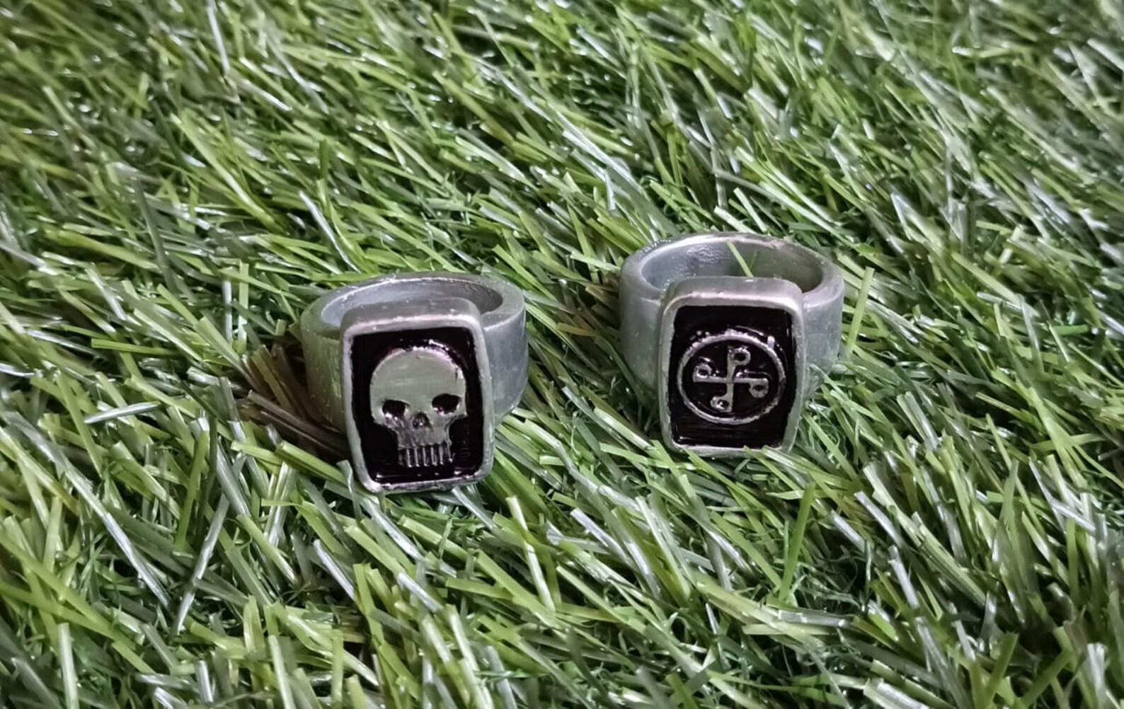 Phantom Rings Good and Skull Mark 3d Print Model Hand Painted - Etsy