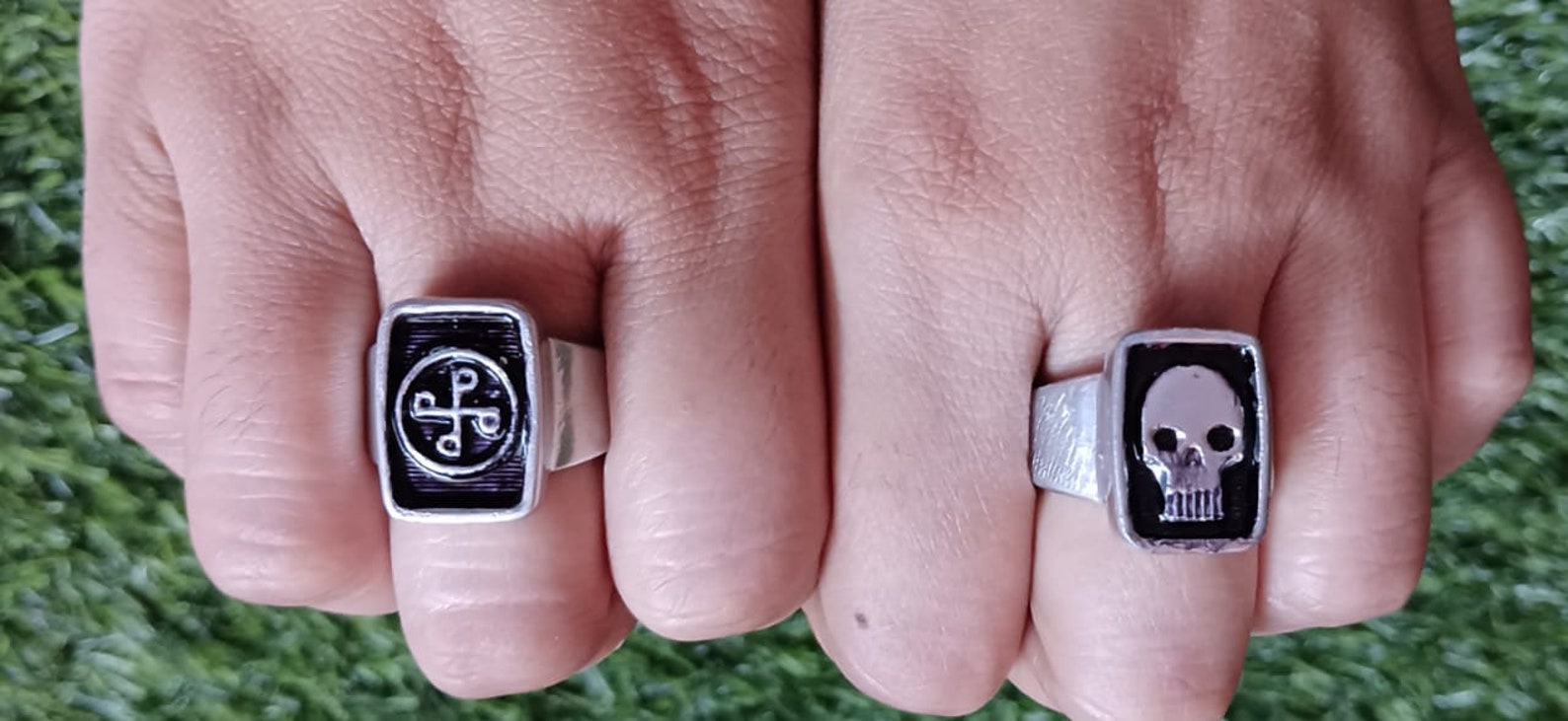 Phantom Rings Good and Skull Mark 3d Print Model Hand Painted - Etsy