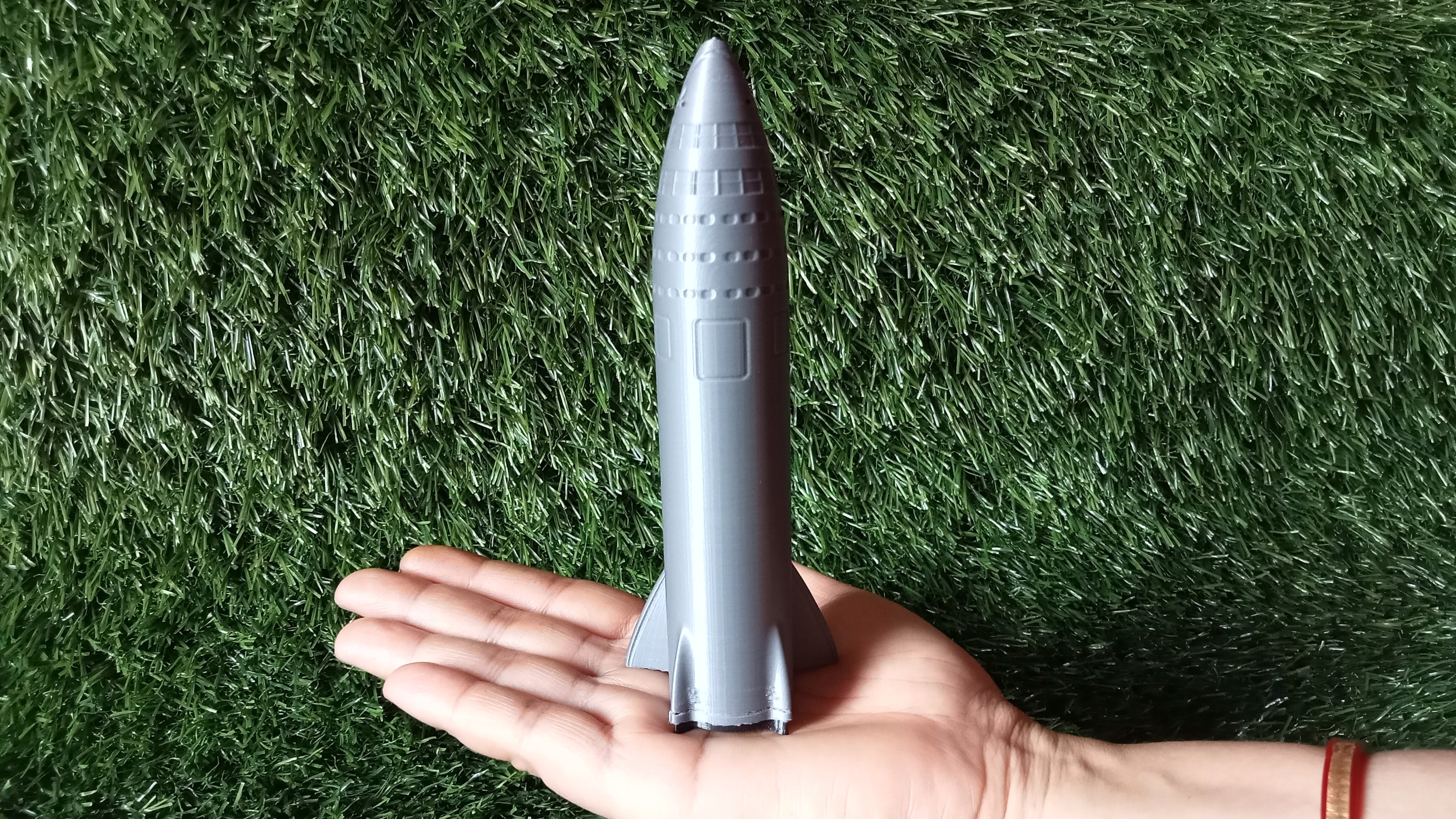 Spacex Spaceship Starship Unpainted 6inch Ship Plane Aircraft 3d Print ...
