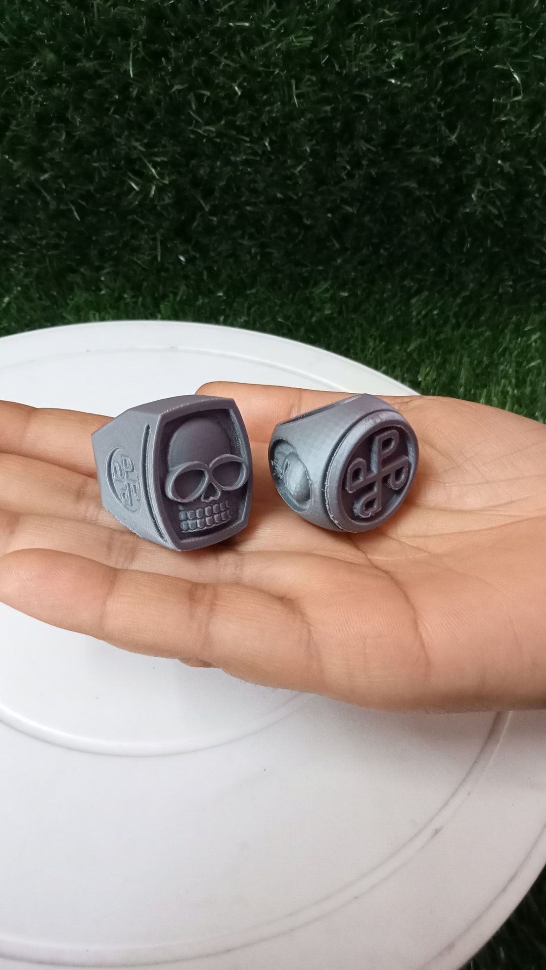 Phantom Rings Good and Skull Mark 3d Print Model Unpainted FDM Model ...