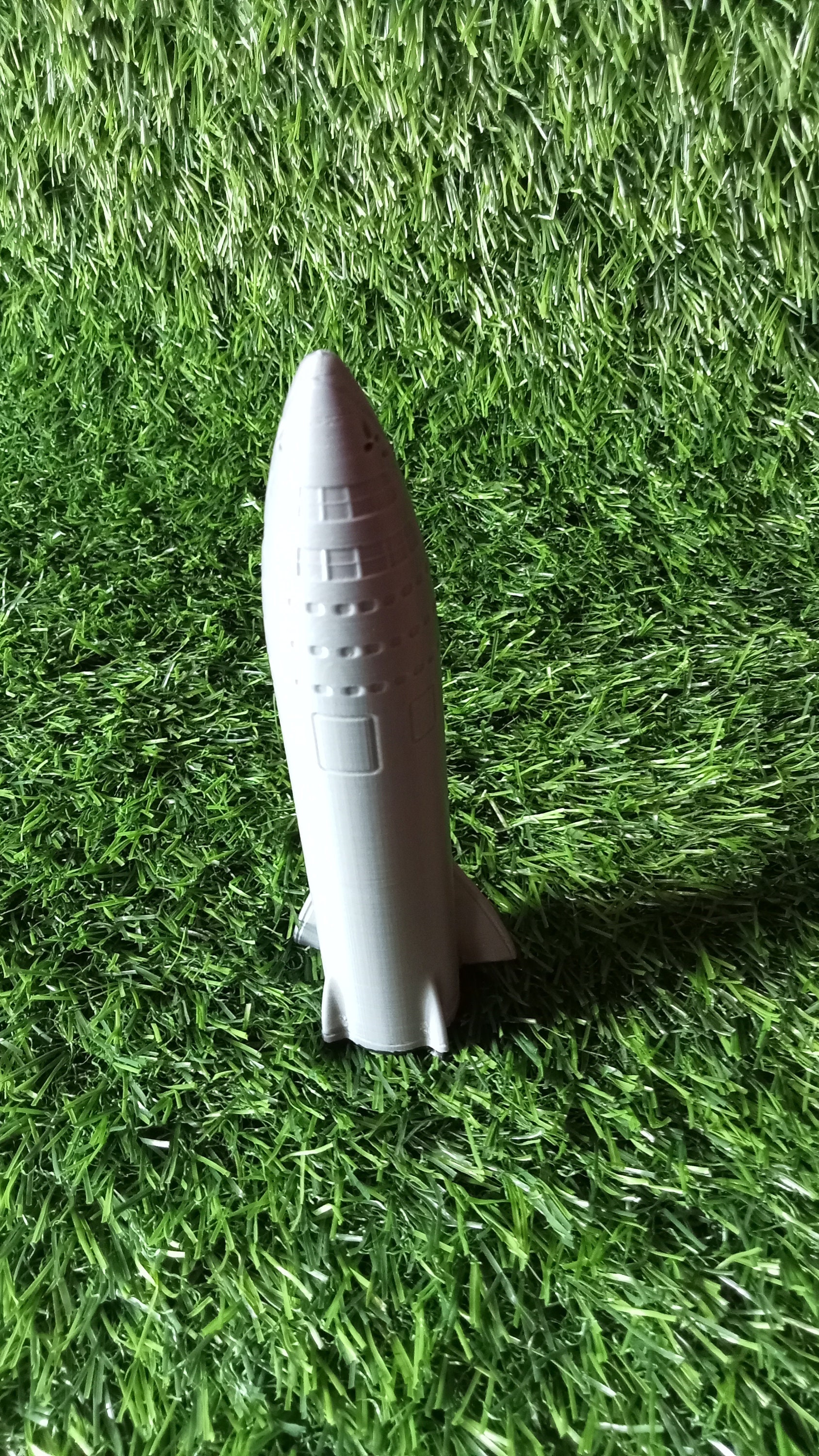Spacex Spaceship Starship Unpainted 6inch Ship Plane Aircraft 3d Print ...