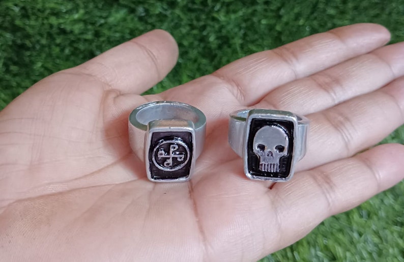 Phantom Rings Good and Skull Mark 3d Print Model Hand Painted - Etsy