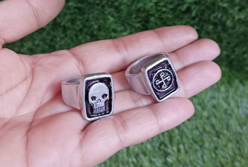Phantom Rings Good and Skull Mark 3d Print Model Hand Painted - Etsy