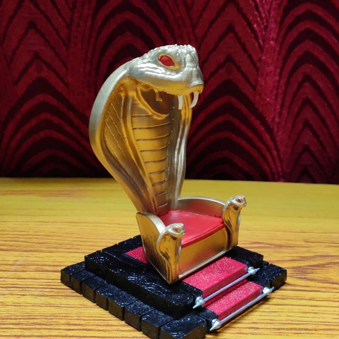 3.75inch 6inch Figure GI Joe 3D Printed Painted Cobra Destro Throne ...