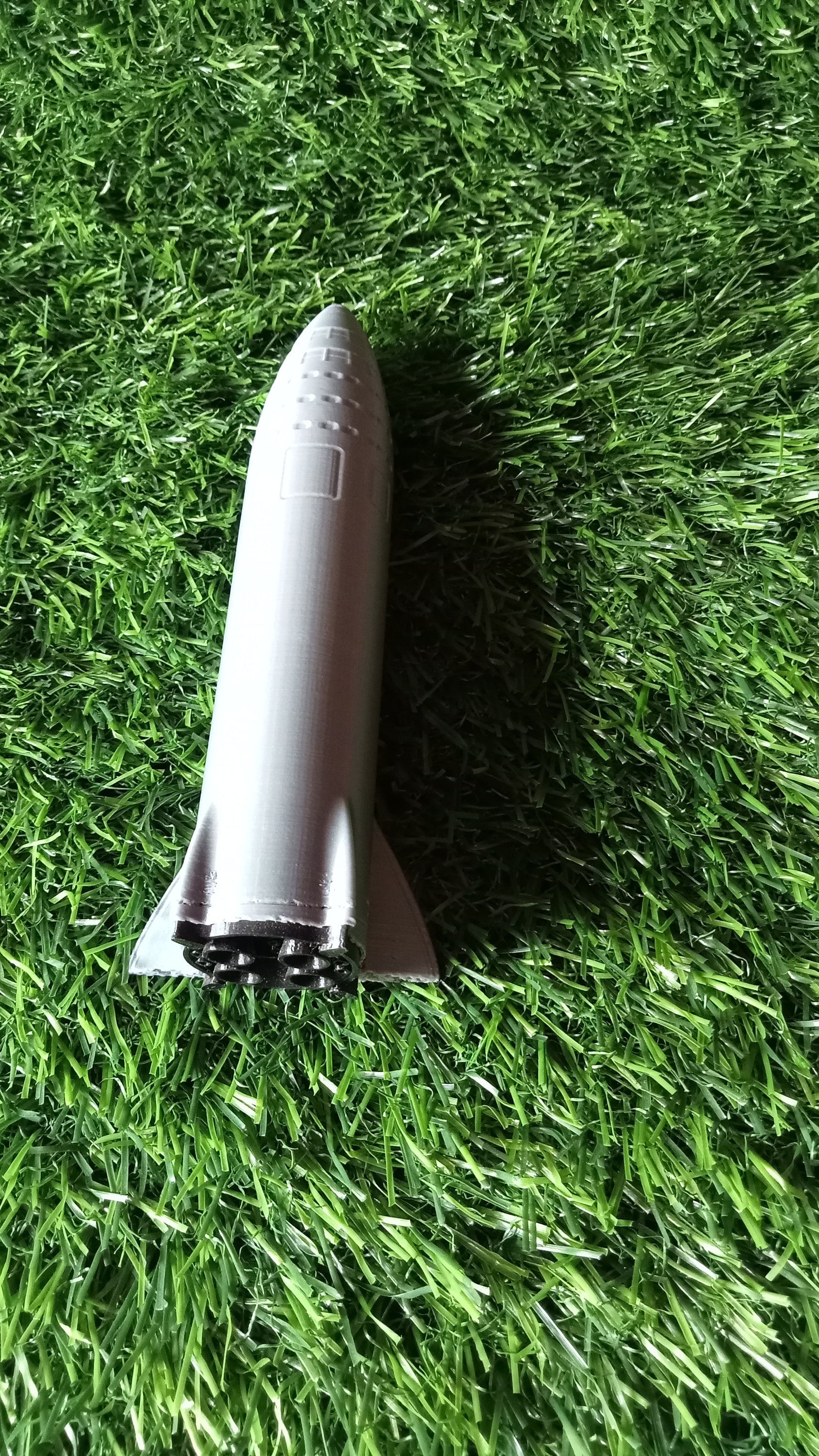 Spacex Spaceship Starship Unpainted 6inch Ship Plane Aircraft 3d Print ...