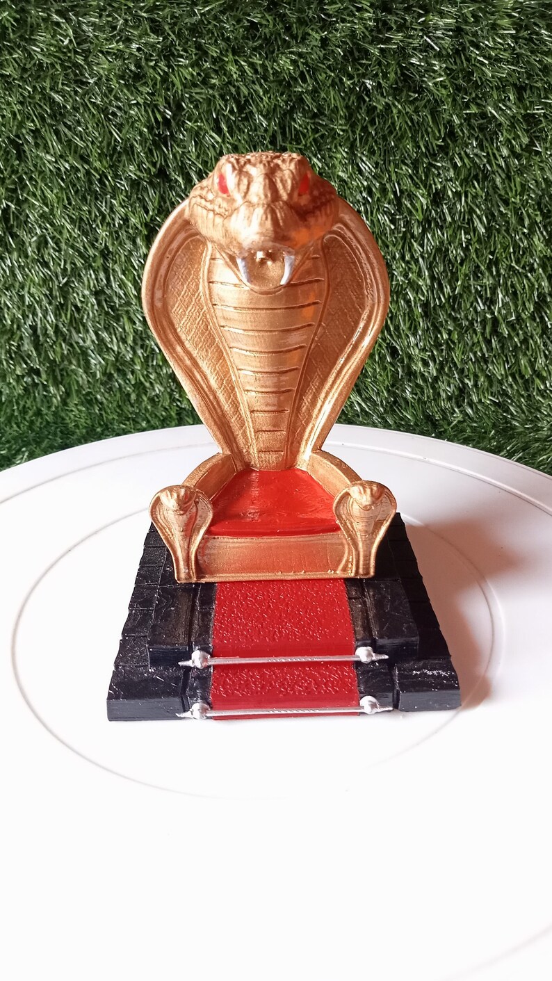 3.75inch 6inch Figure GI Joe 3D Printed Painted Cobra Destro Throne ...