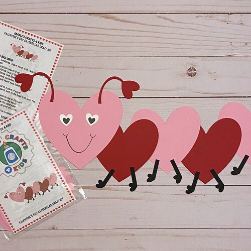 Valentine's Day Craft Kit for Kids Fingerprint Frame - Etsy