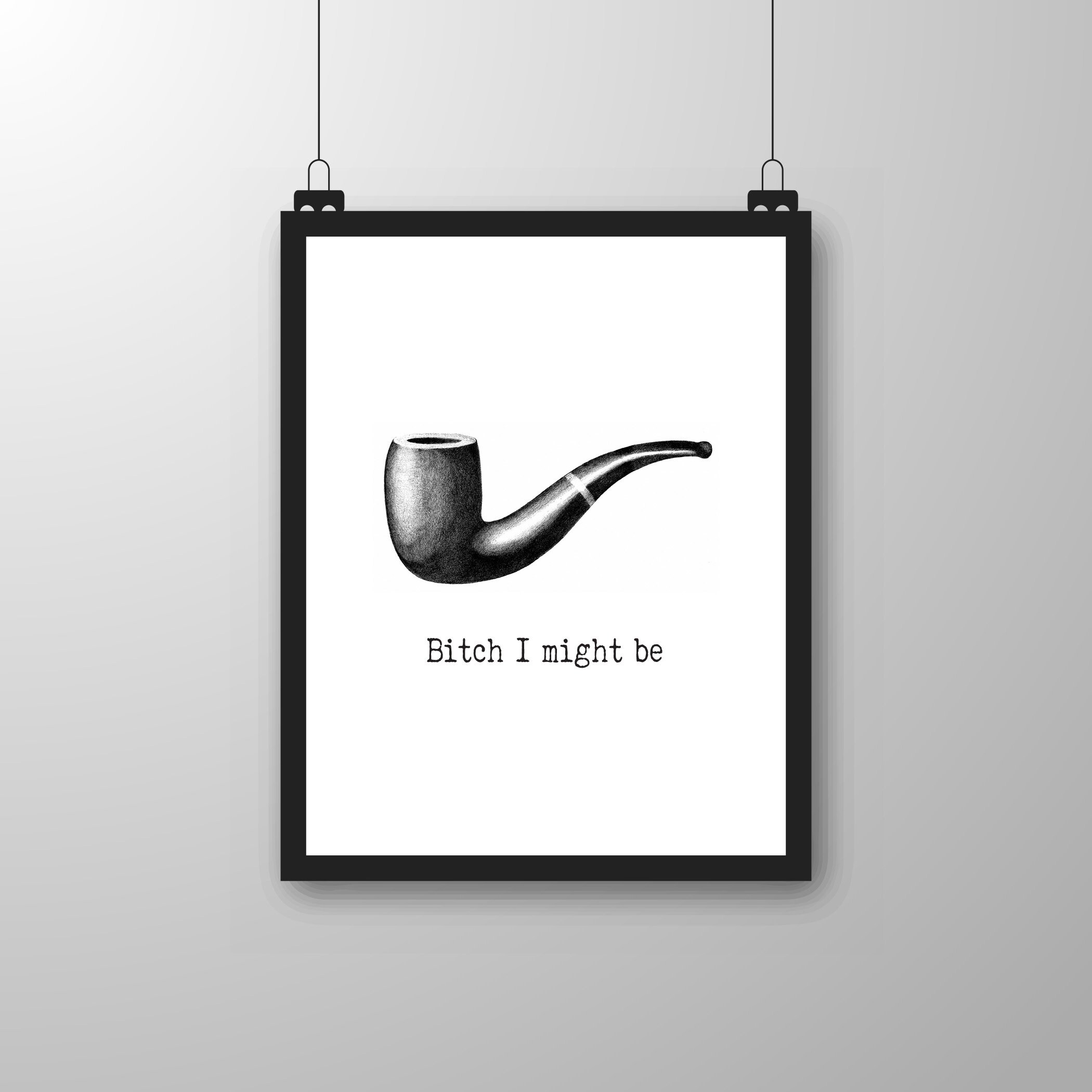 The Treachery of Images Download • This is Not a Pipe • Rene Magritte ...