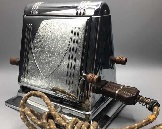 Antique Super Star Art Deco Electric Toaster - Etsy