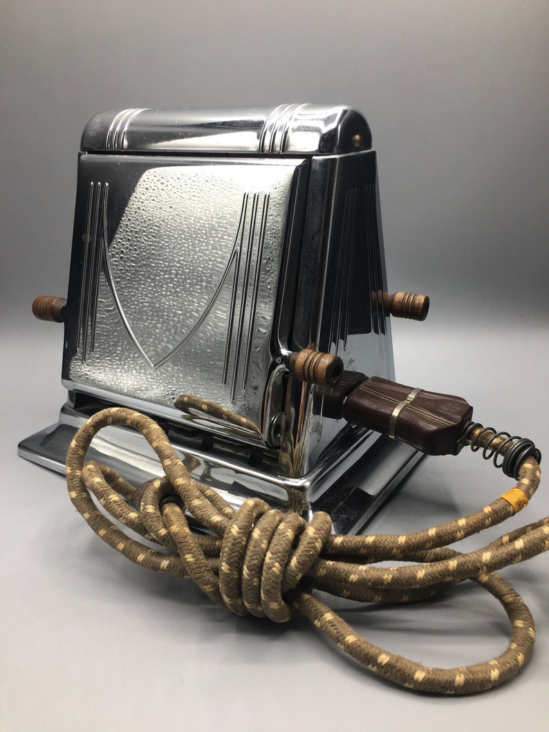 Antique Super Star Art Deco Electric Toaster - Etsy