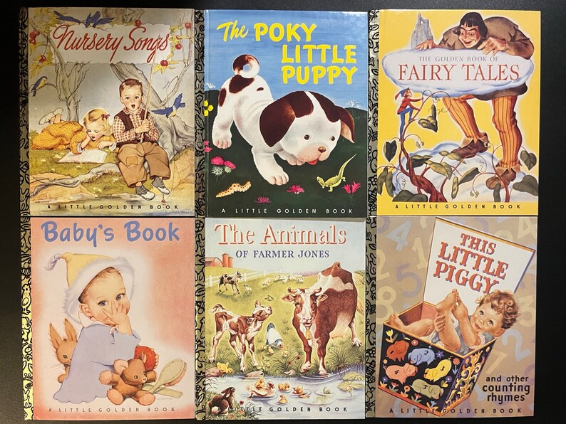 50 Years of Golden Books - A Commemorative Boxed 12 Book Set 1942-1992 ...