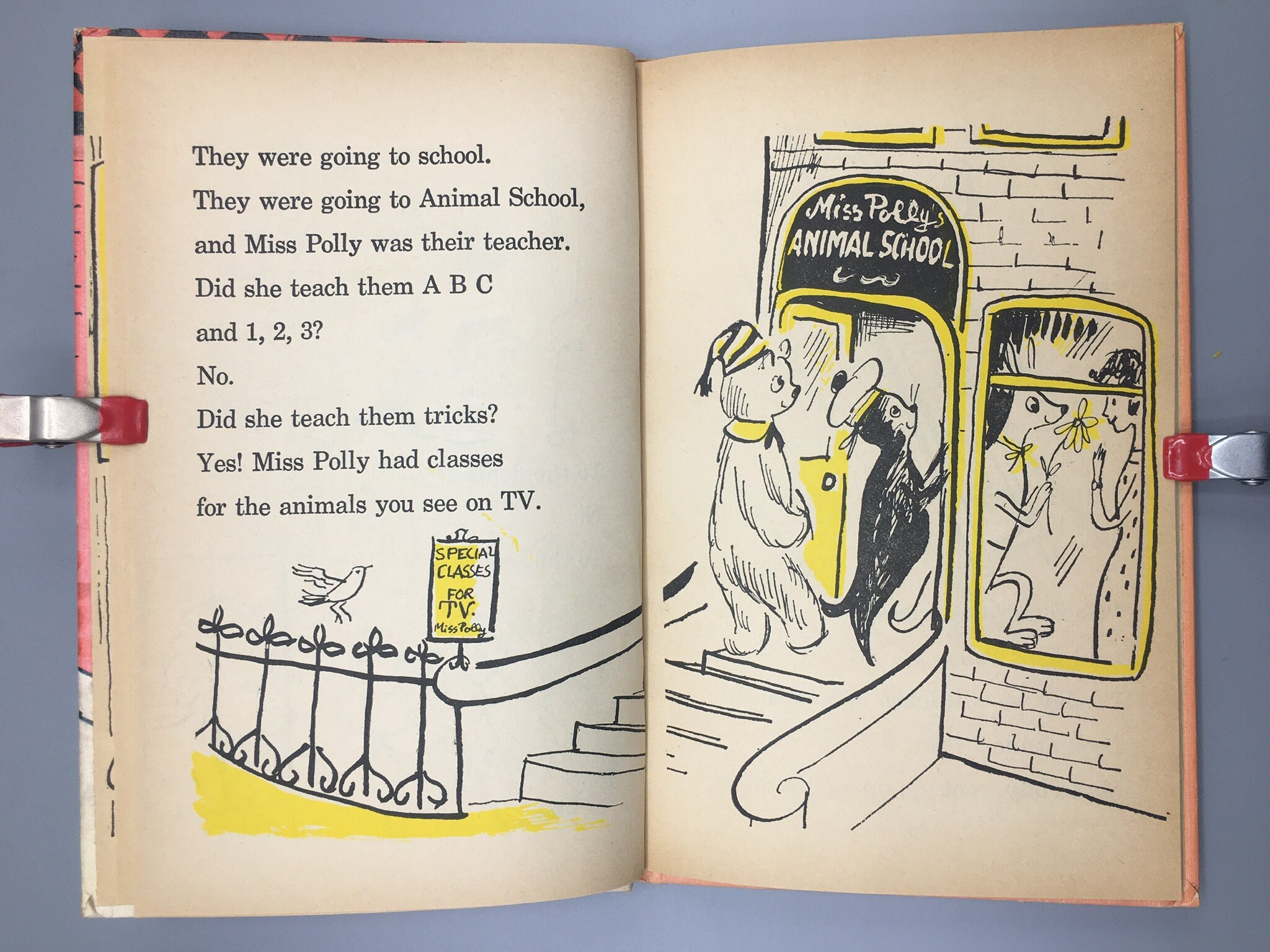 Easy Reader Wonder Books Miss Pollys Animal School and How - Etsy