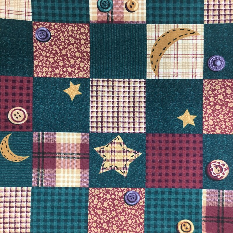 Patchwork Fabric - Etsy