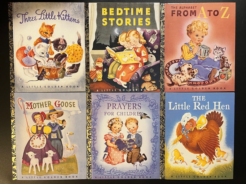 50 Years of Golden Books - A Commemorative Boxed 12 Book Set 1942-1992 ...