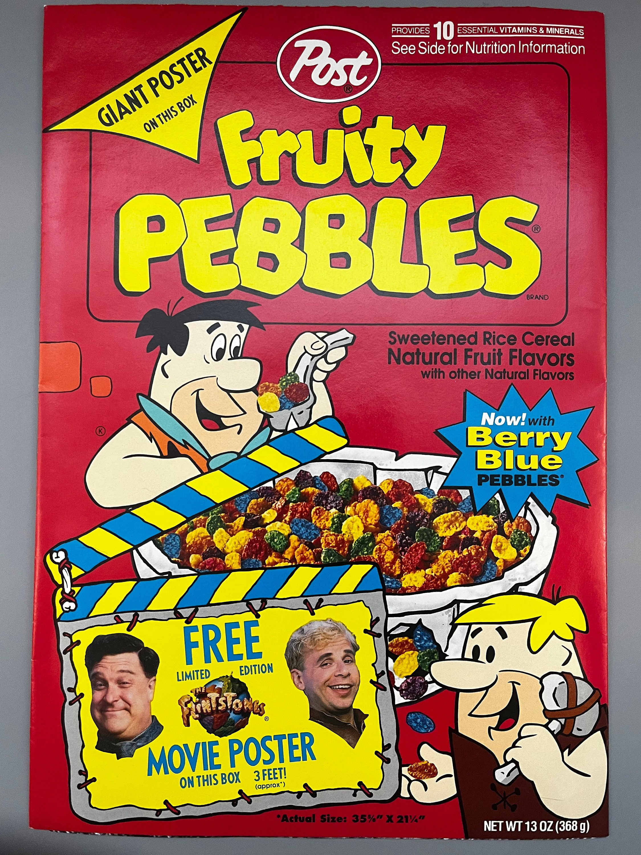 Vintage Fruity Pebbles the Flintstones Movie Poster 1994 - Etsy