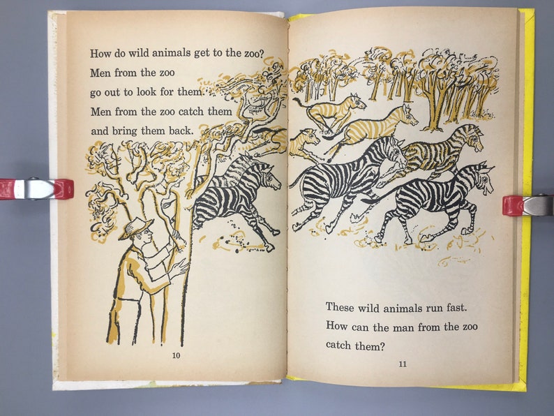 Easy Reader Wonder Books Miss Pollys Animal School and How - Etsy