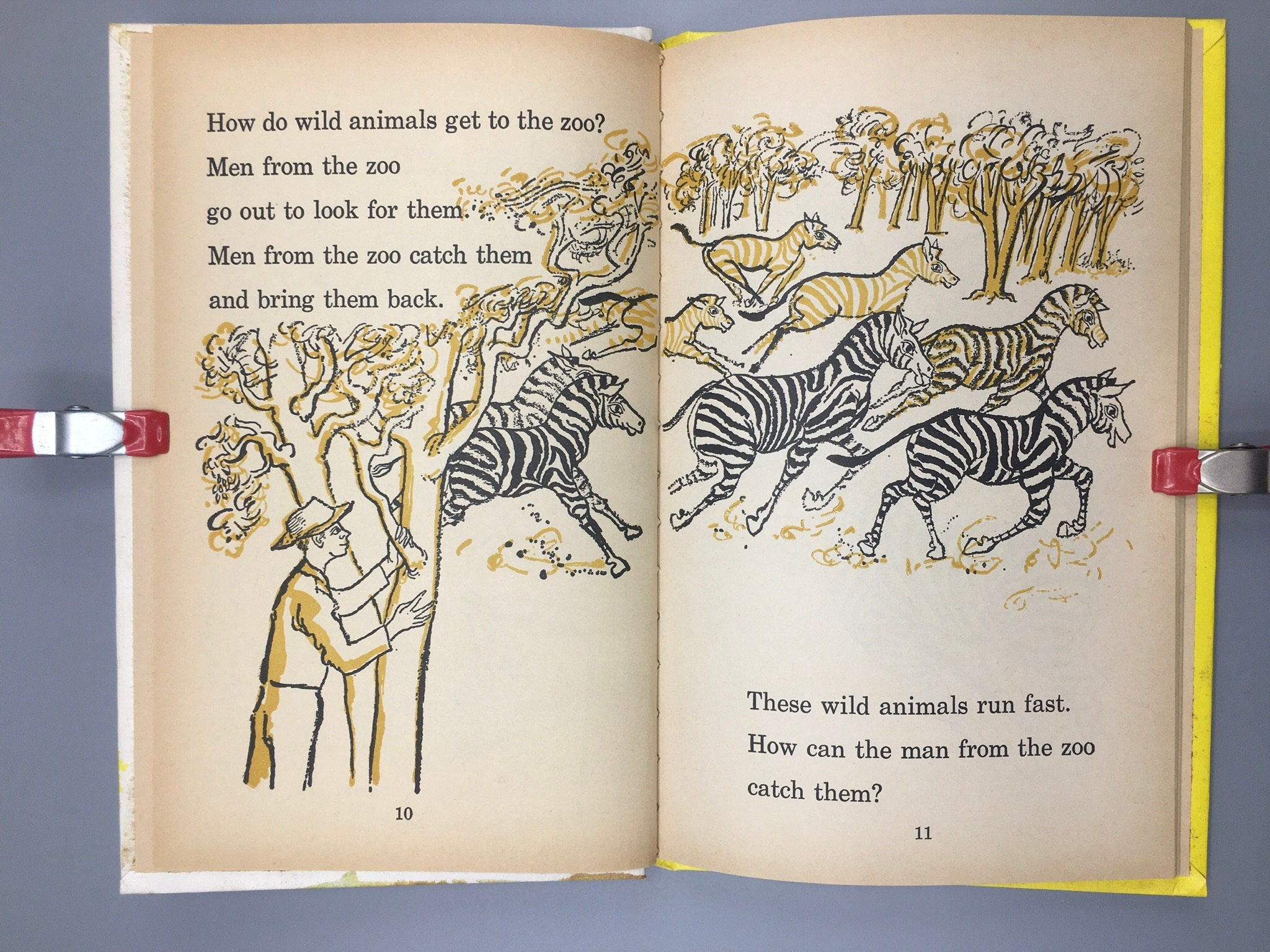 Easy Reader Wonder Books Miss Pollys Animal School and How - Etsy