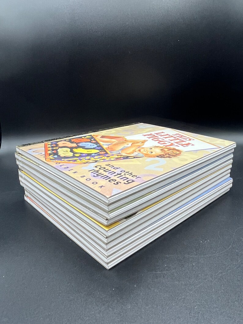 50 Years of Golden Books - A Commemorative Boxed 12 Book Set 1942-1992 ...