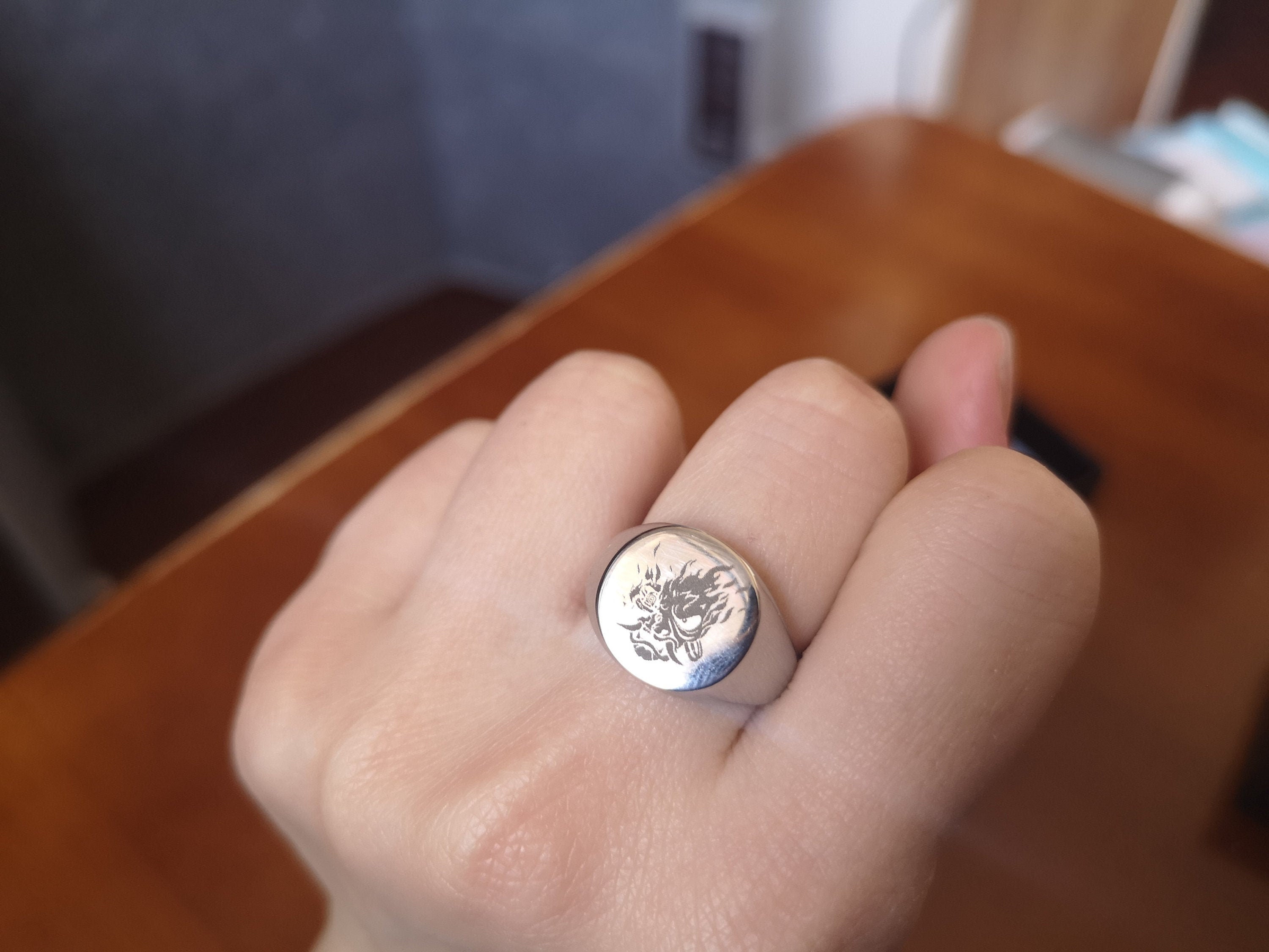 Cyberpunk Ring Cyberpunk 2077 Ring Cyberpunk 2077 Gift | Etsy