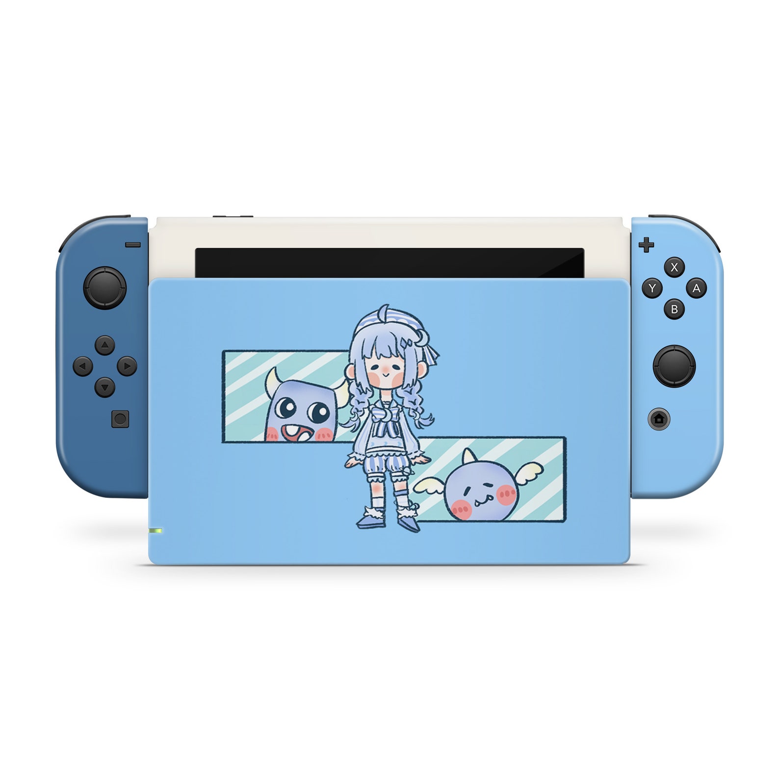 Full set Cute blue For The Nintendo Switch skin switch | Etsy