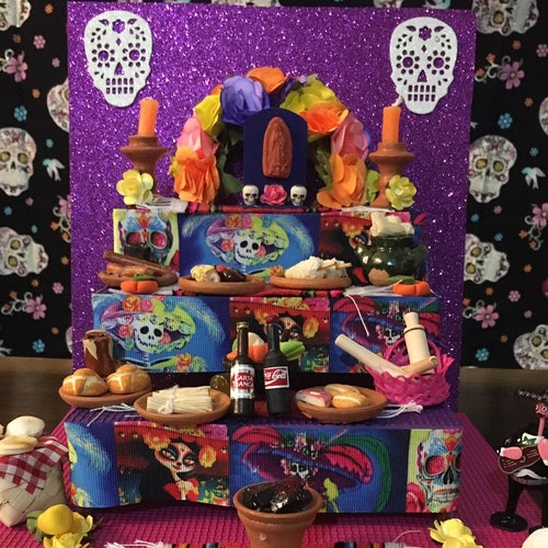 Día De Muertos Mini Altares Y Ofrendas - Etsy