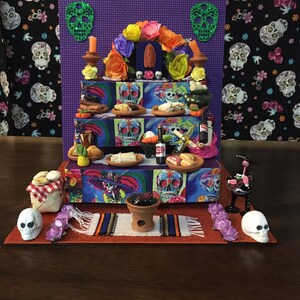 Día De Muertos Mini Altares Y Ofrendas - Etsy
