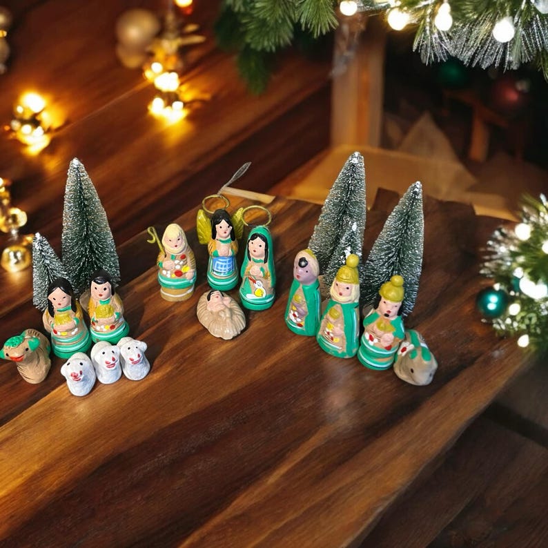 NATIVITY SET MEXICANO - Etsy
