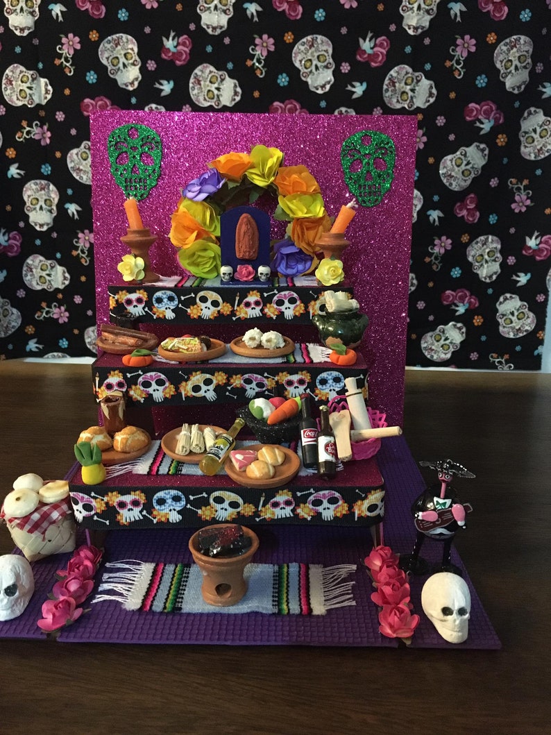 Día De Muertos Mini Altares Y Ofrendas - Etsy