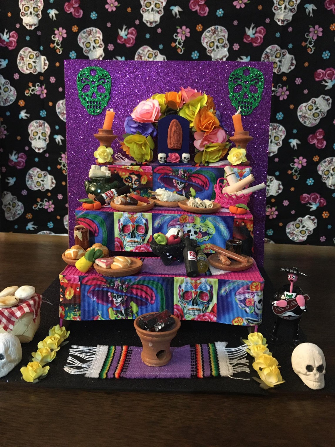 Día De Muertos Mini Altares Y Ofrendas - Etsy