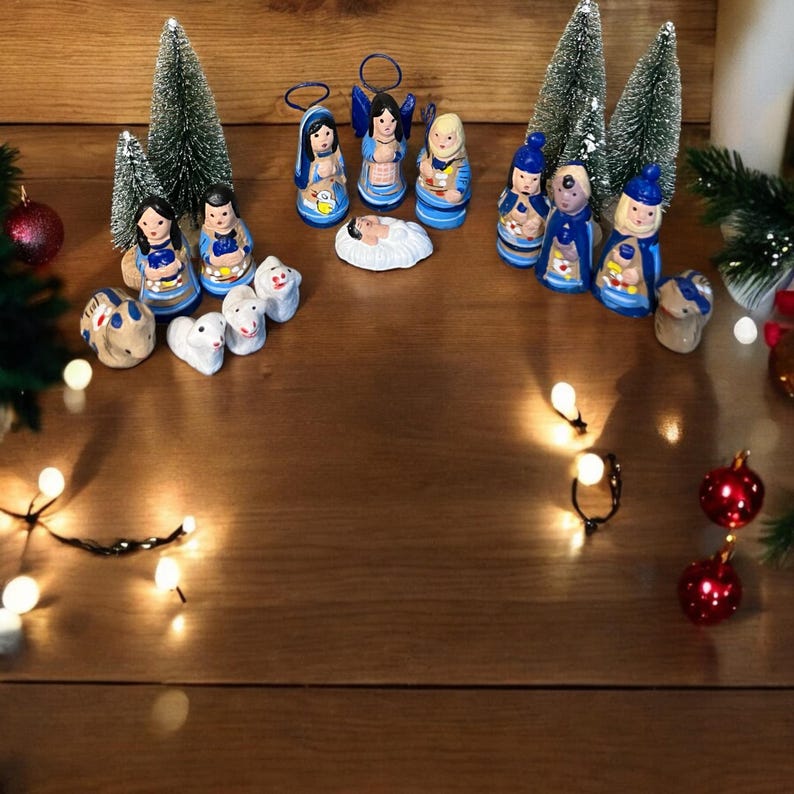 NATIVITY SET MEXICANO - Etsy