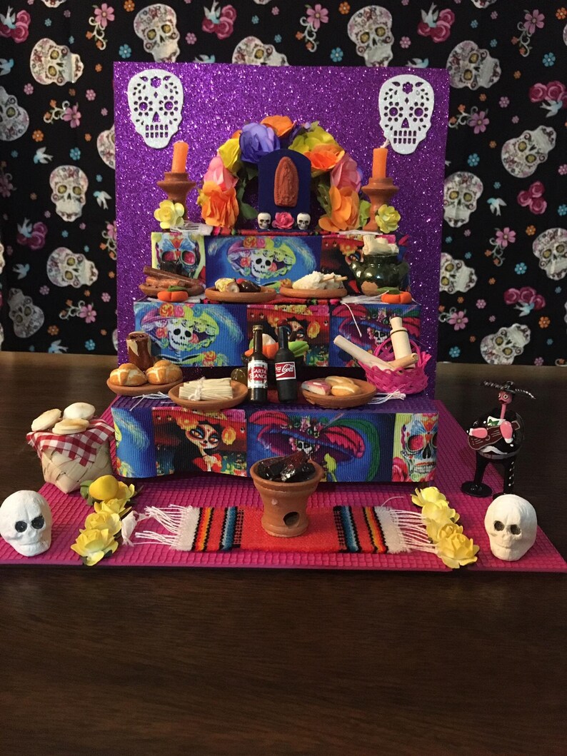 Día De Muertos Mini Altares Y Ofrendas - Etsy